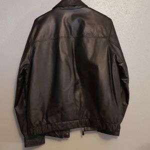 Covington | Jackets & Coats | Nwot Mens Black Leather Jacket | Poshmark